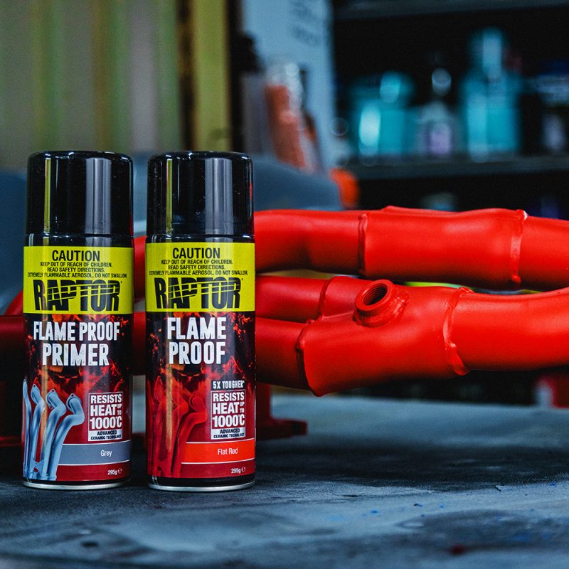 Raptor hőálló spray festék 1000°C-ig – 400 ml - raptorshop.hu